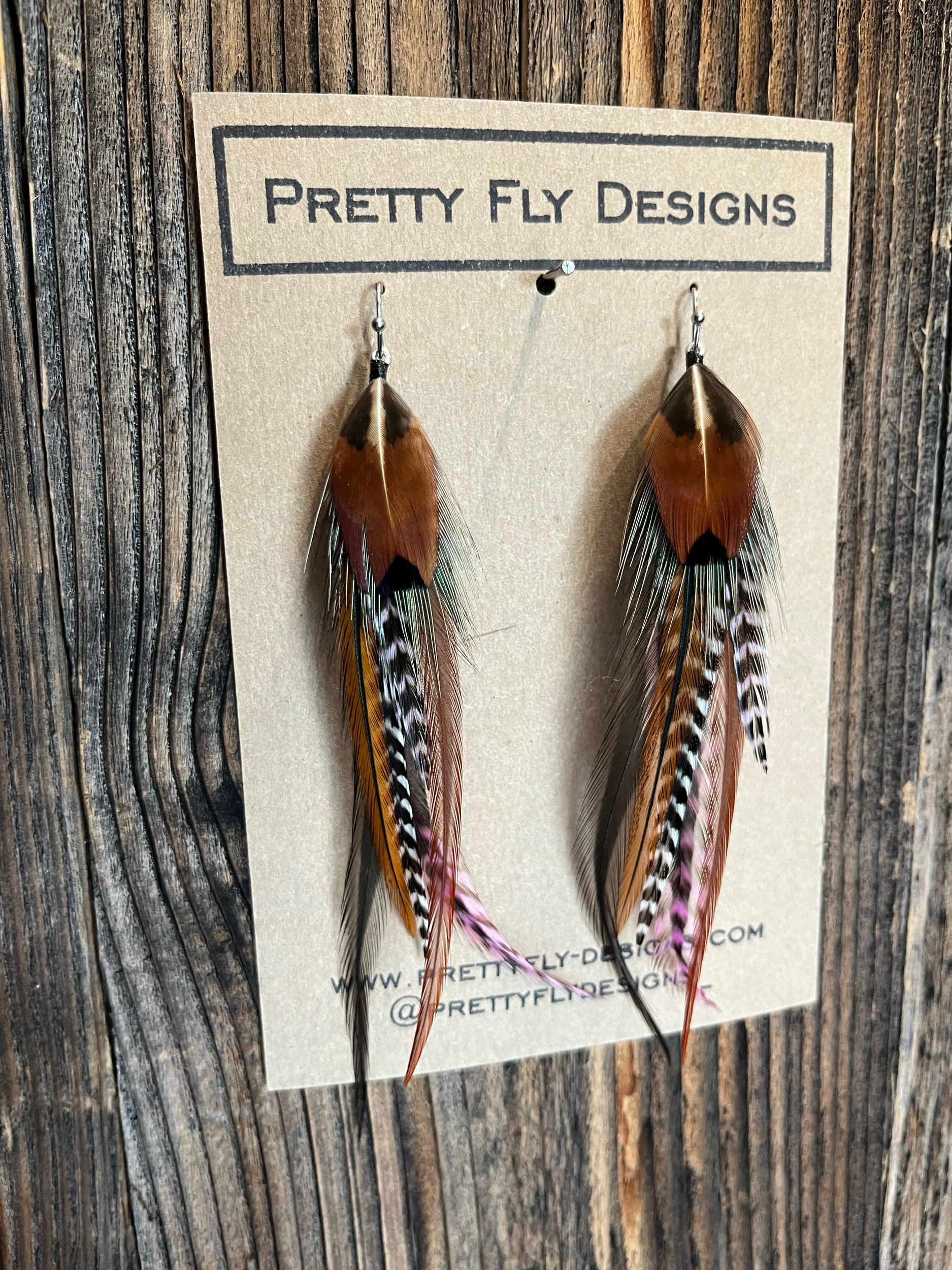 Feather Earrings — Pretty Fly Designs