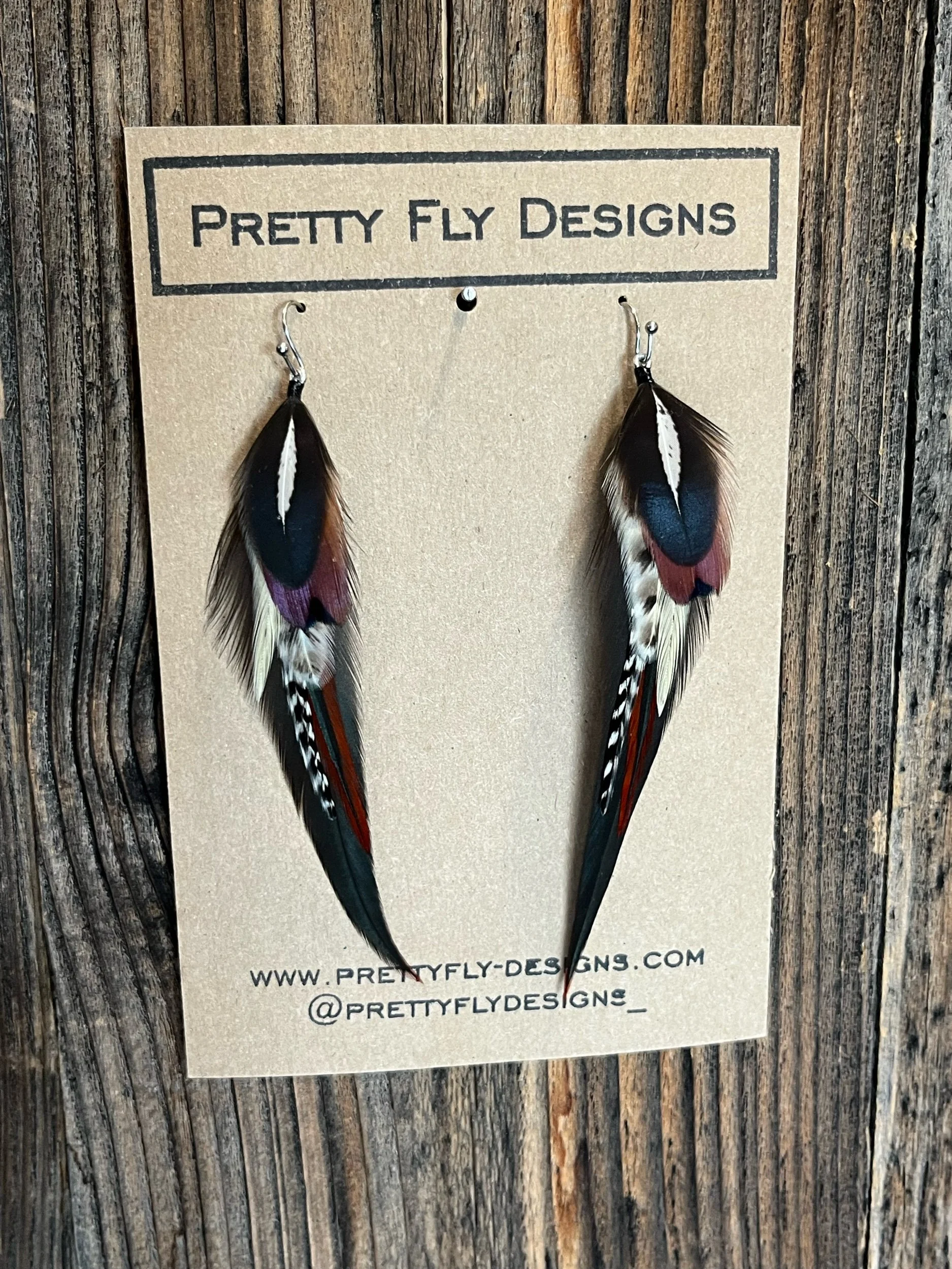 Feather Earrings — Pretty Fly Designs