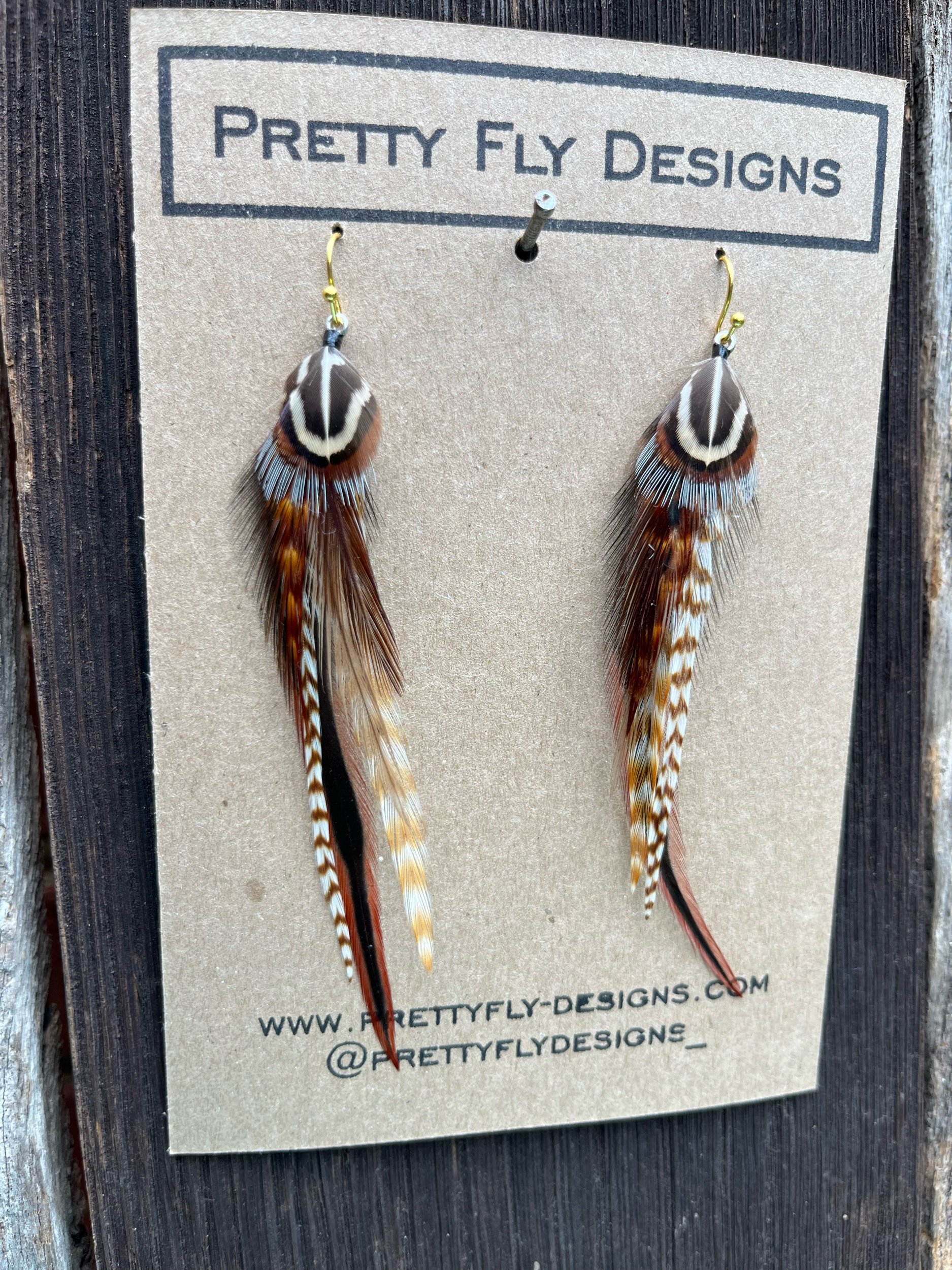 Feather Earrings — Pretty Fly Designs