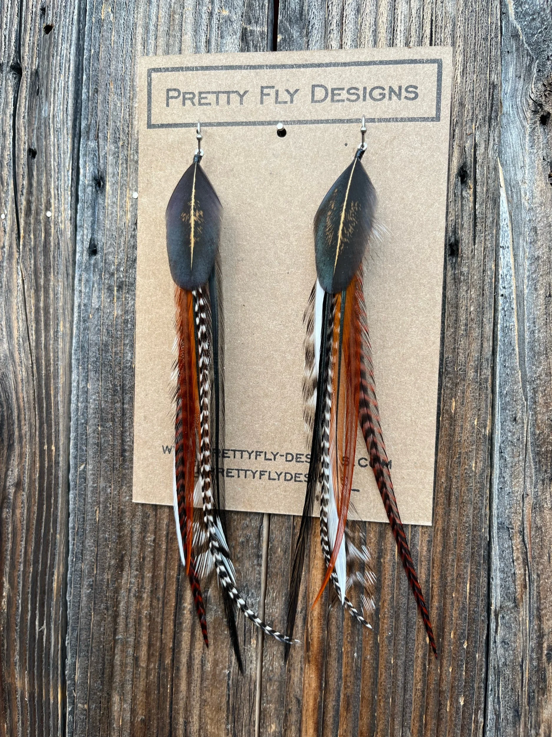 Feather Earrings — Pretty Fly Designs