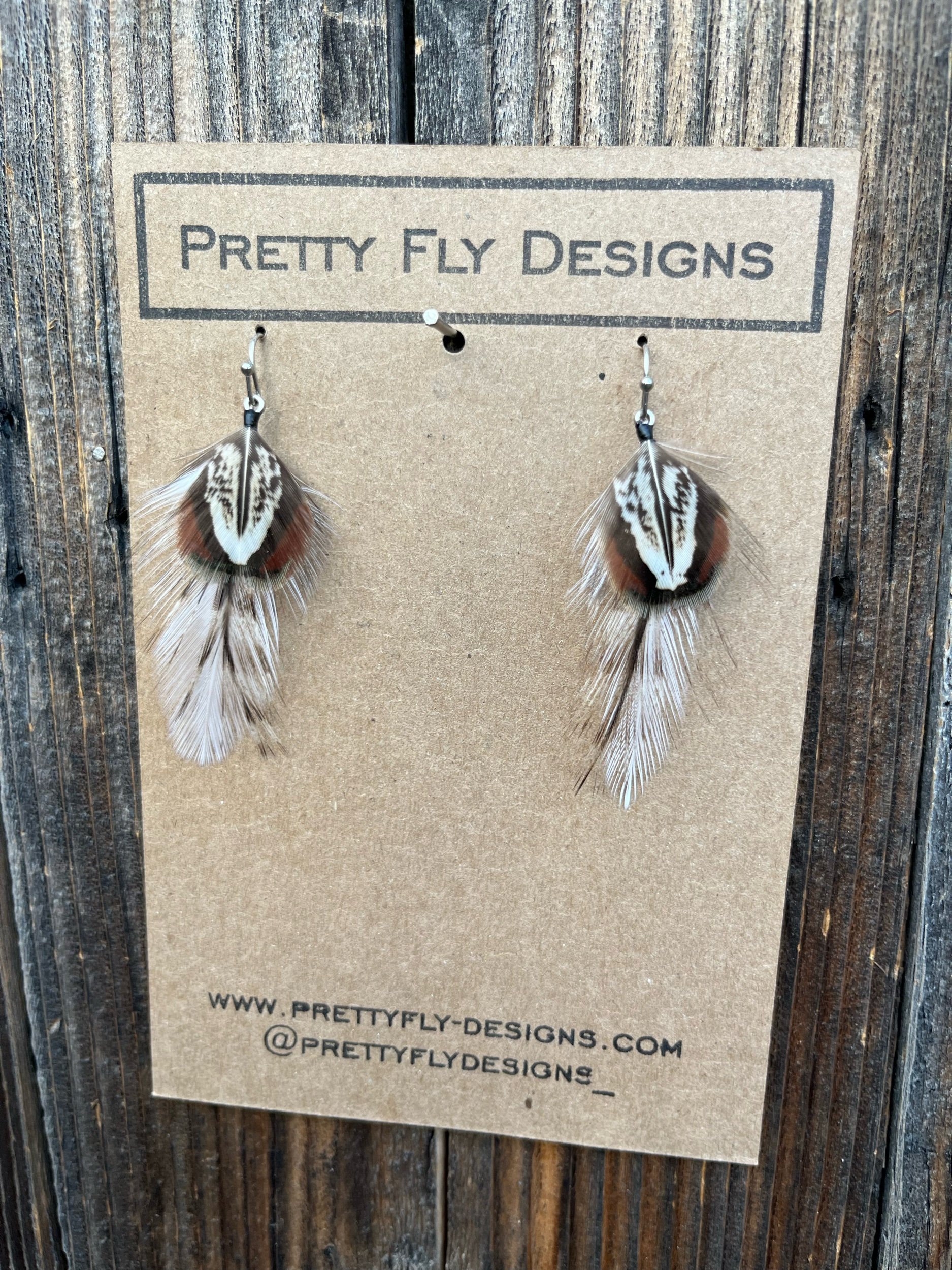 Feather Earrings — Pretty Fly Designs
