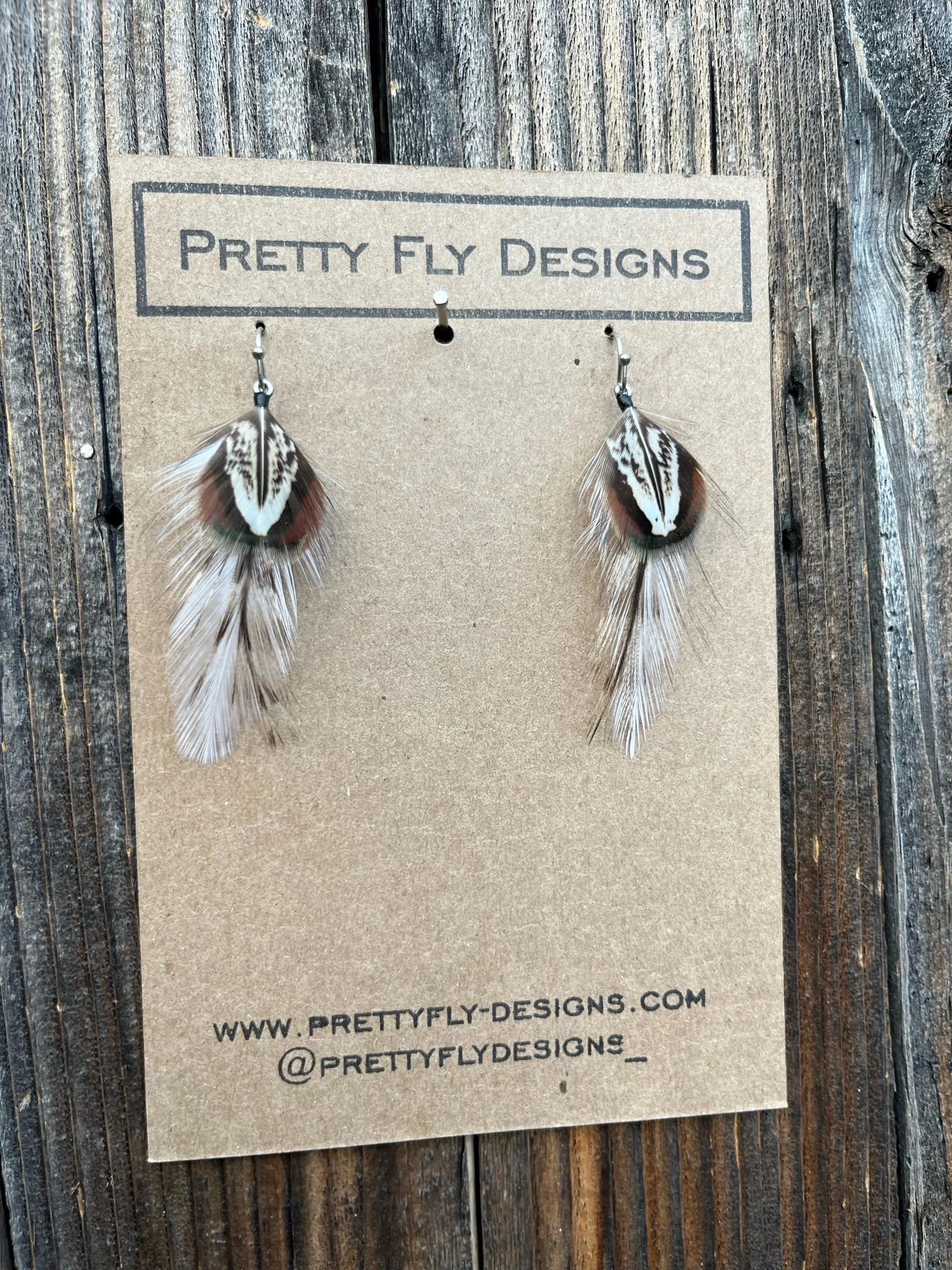 Feather Earrings — Pretty Fly Designs