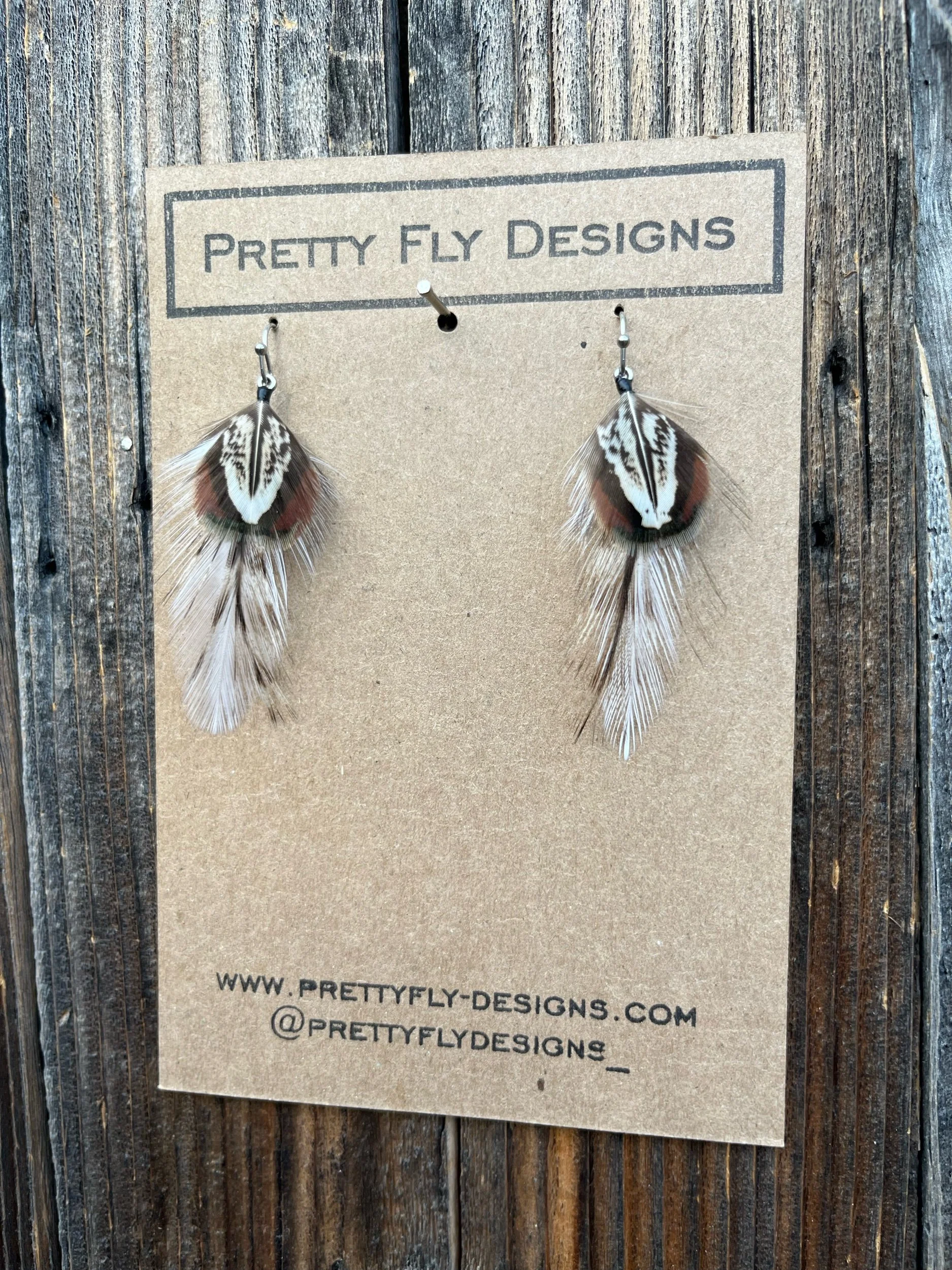 Feather Earrings — Pretty Fly Designs