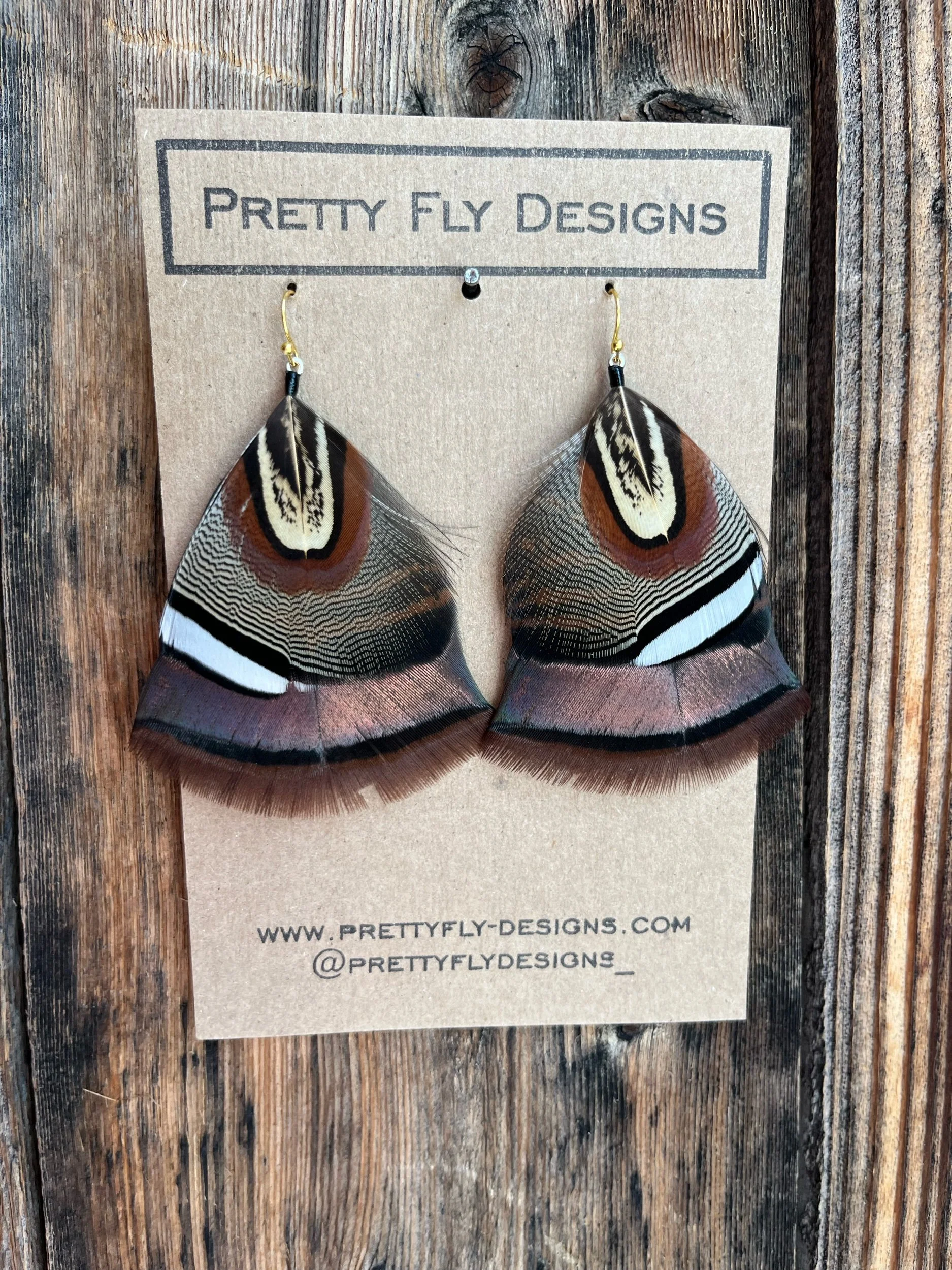 Feather Earrings — Pretty Fly Designs