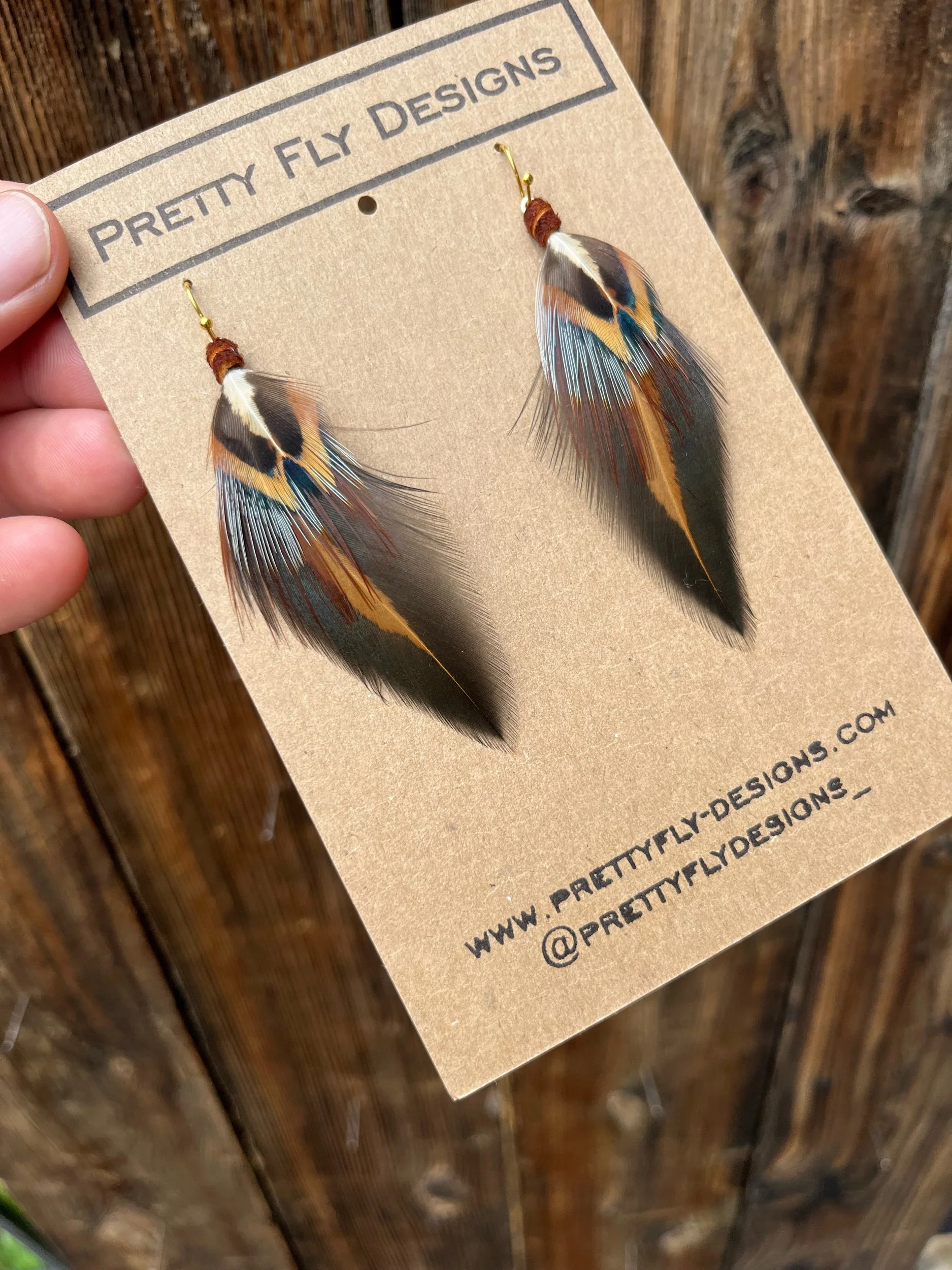 Feather Earrings — Pretty Fly Designs