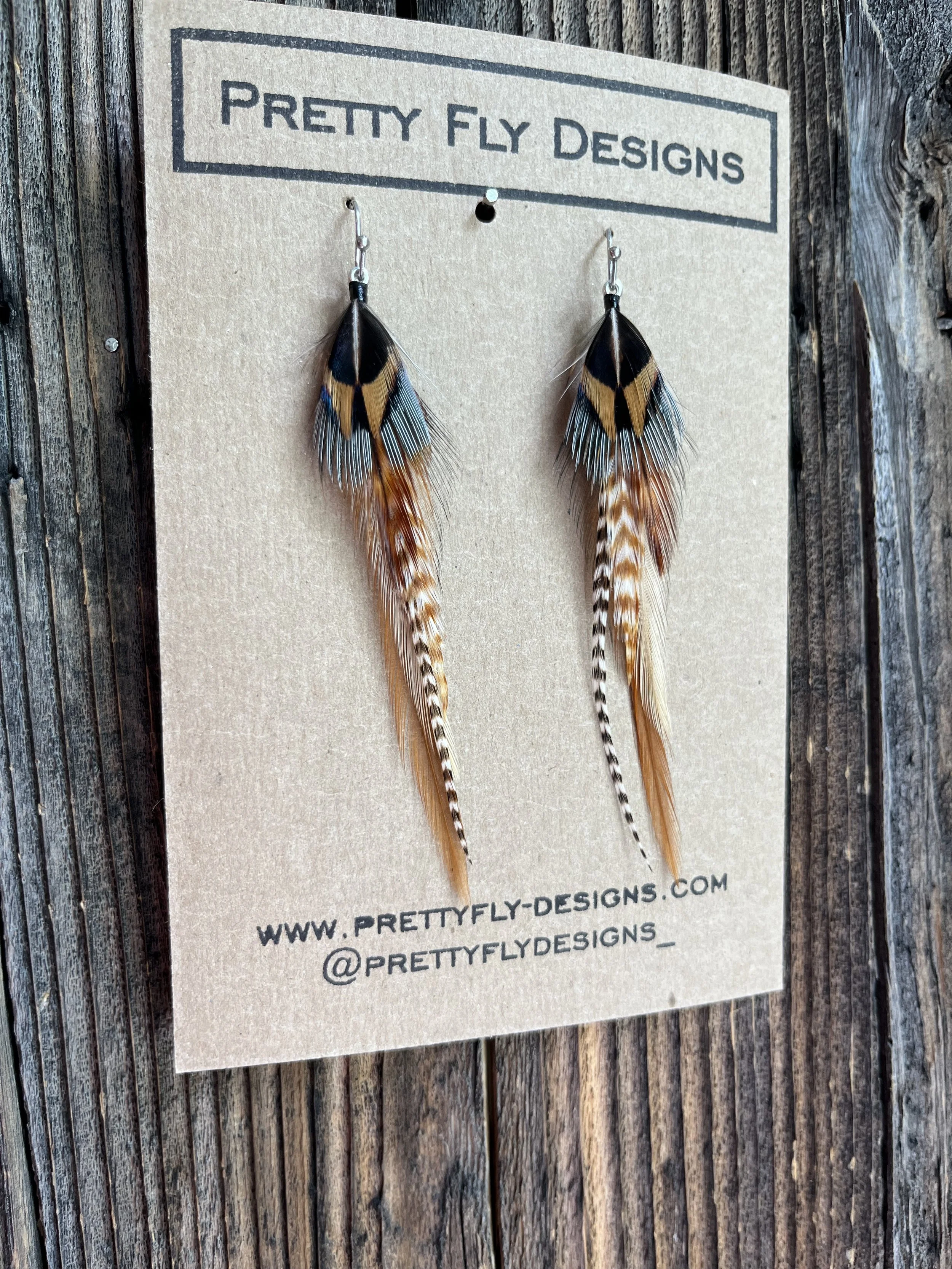 Feather Earrings — Pretty Fly Designs