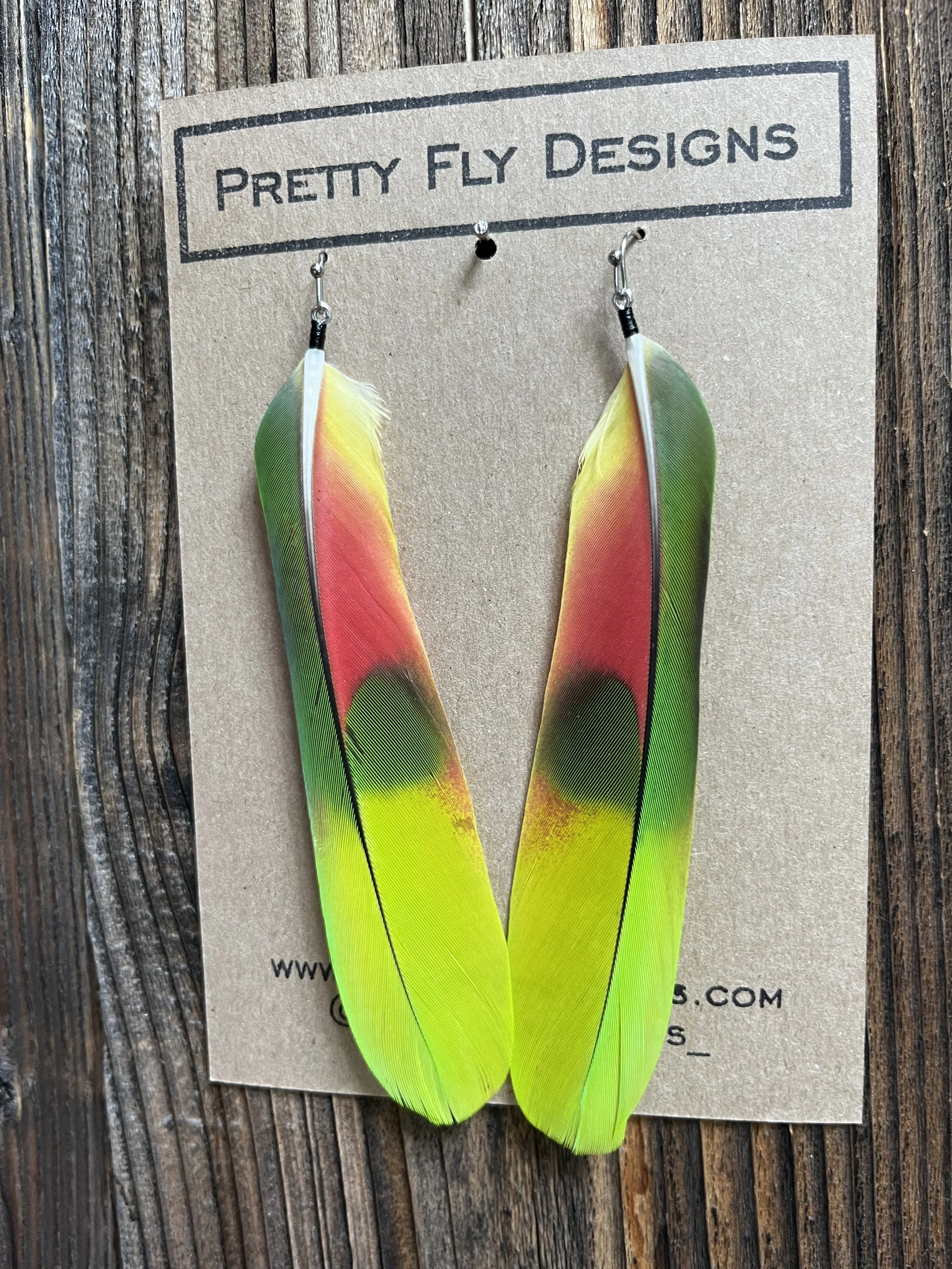 Feather Earrings — Pretty Fly Designs