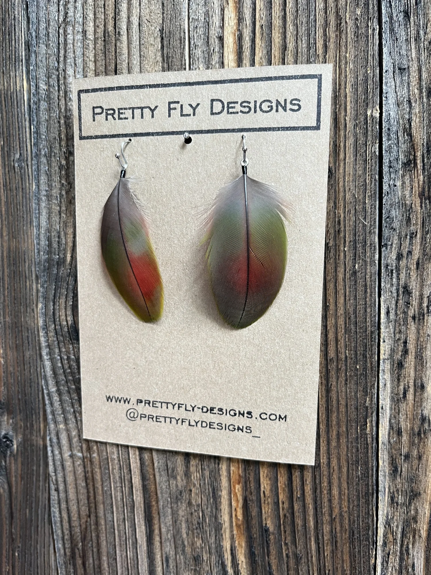 Feather Earrings — Pretty Fly Designs