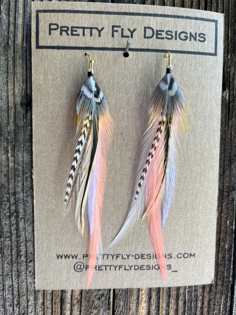 Feather Earrings — Pretty Fly Designs