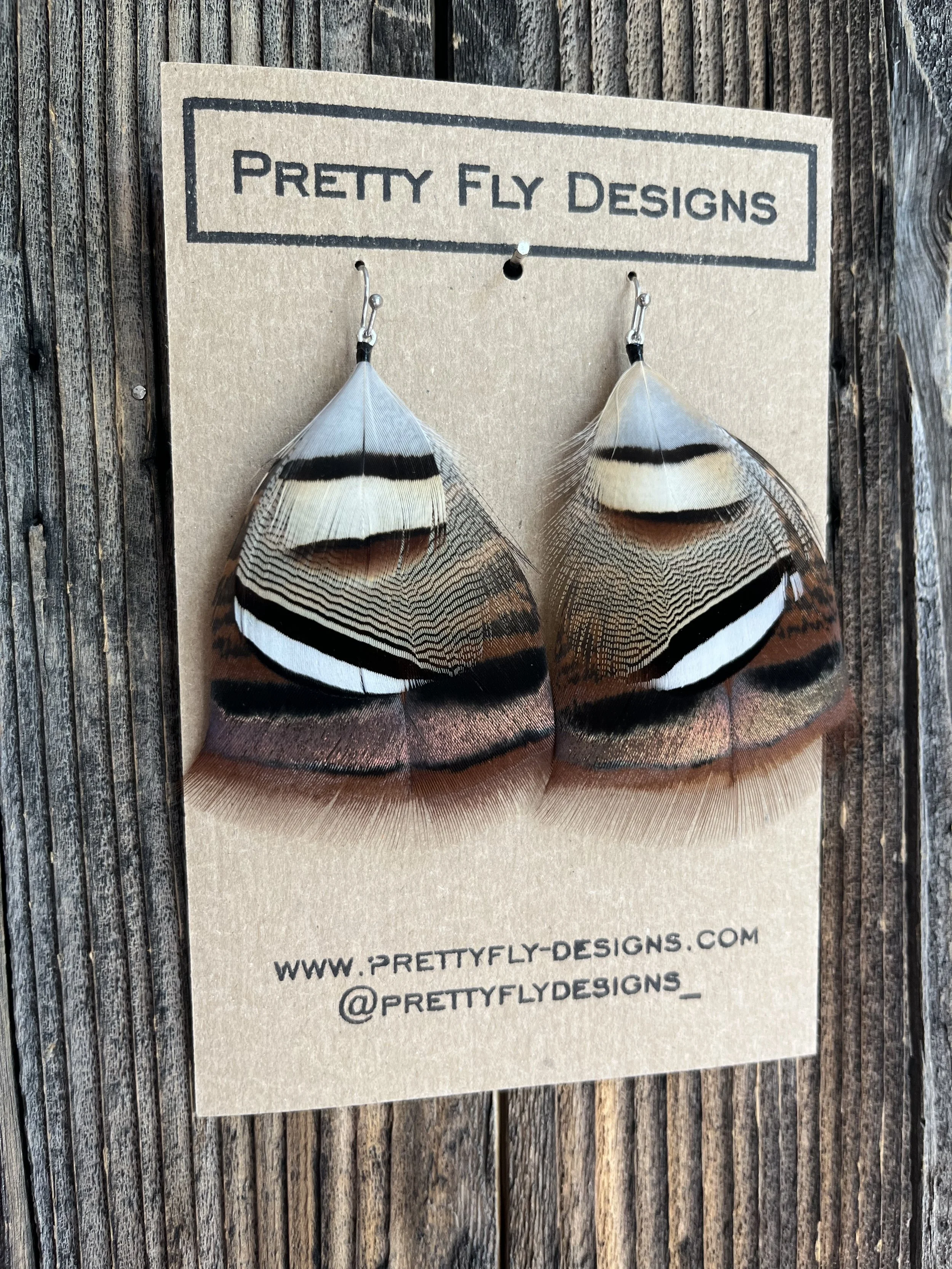 Feather Earrings — Pretty Fly Designs
