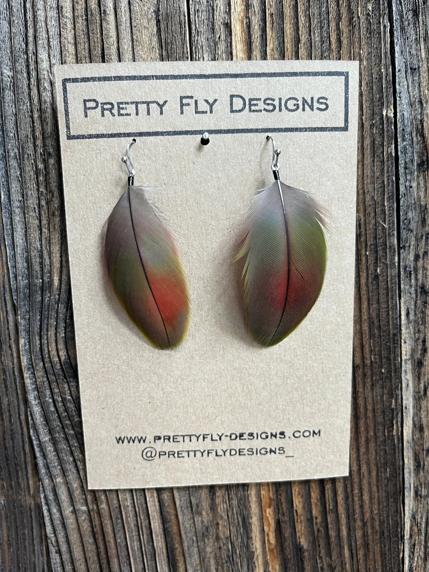 Feather Earrings — Pretty Fly Designs