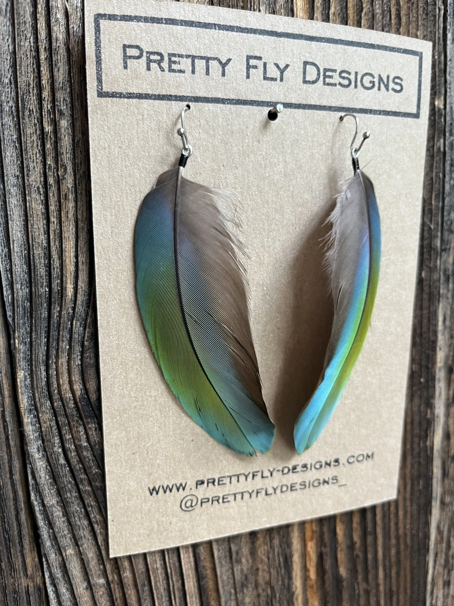 Feather Earrings — Pretty Fly Designs