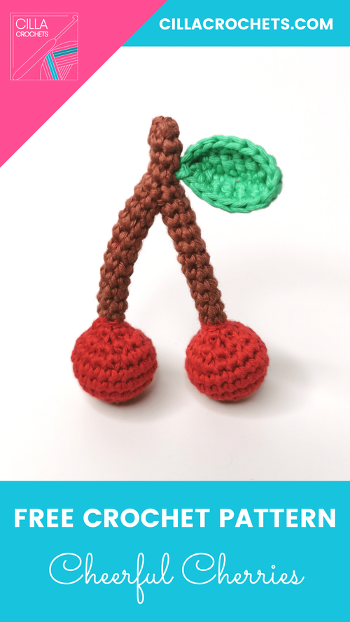 Free Cherries Crochet Pattern — Cilla Crochets