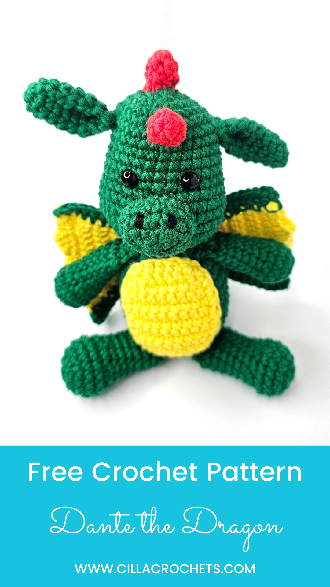 Free Dragon Crochet Pattern — Cilla Crochets