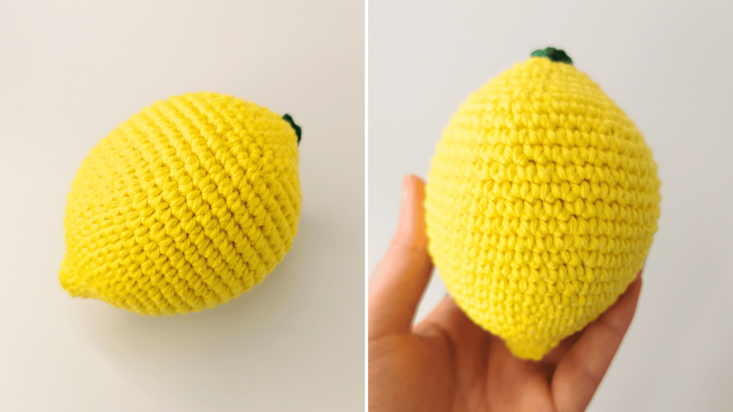 Free Lemon Crochet Pattern — Cilla Crochets