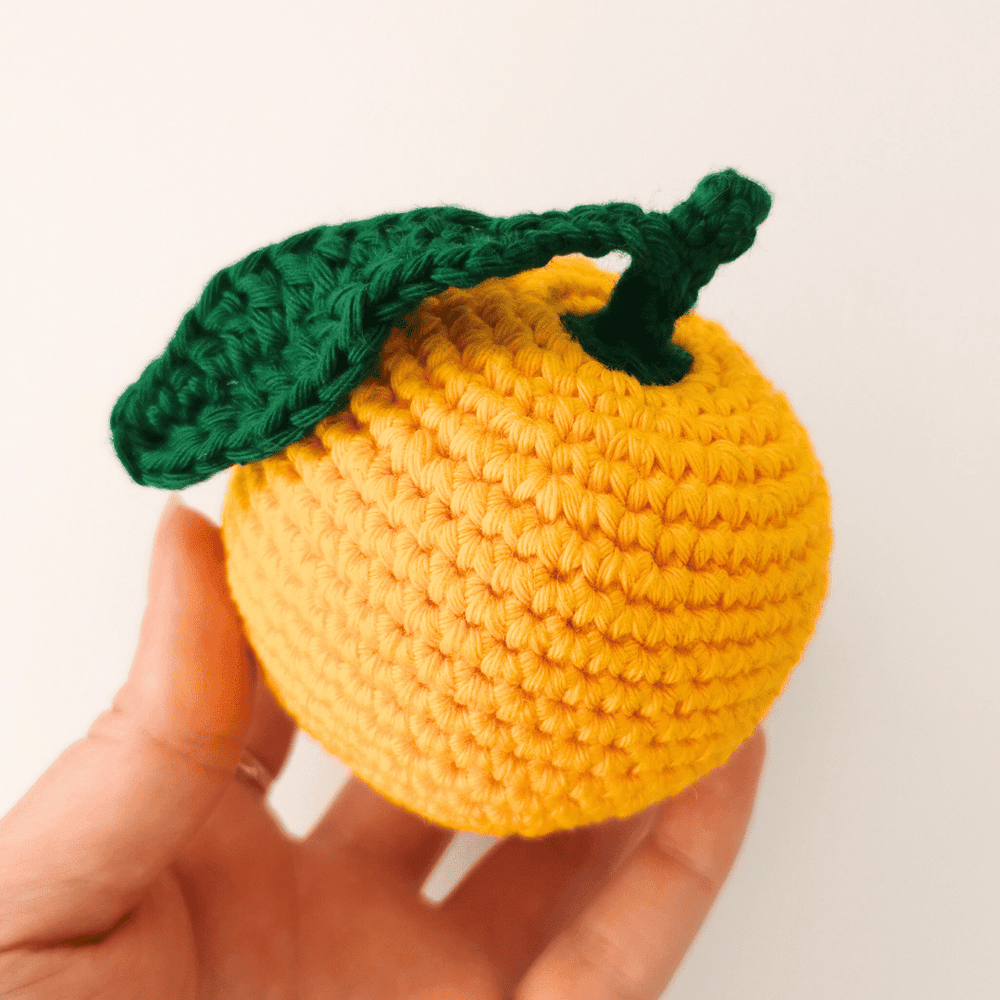 Free Orange Crochet Pattern — Cilla Crochets