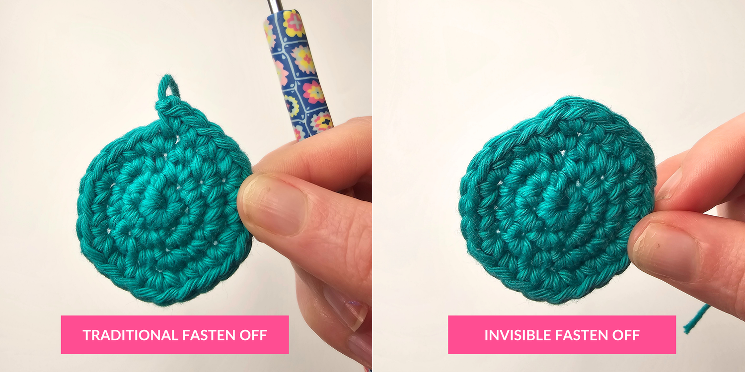 Invisible finish crochet tutorial — Cilla Crochets