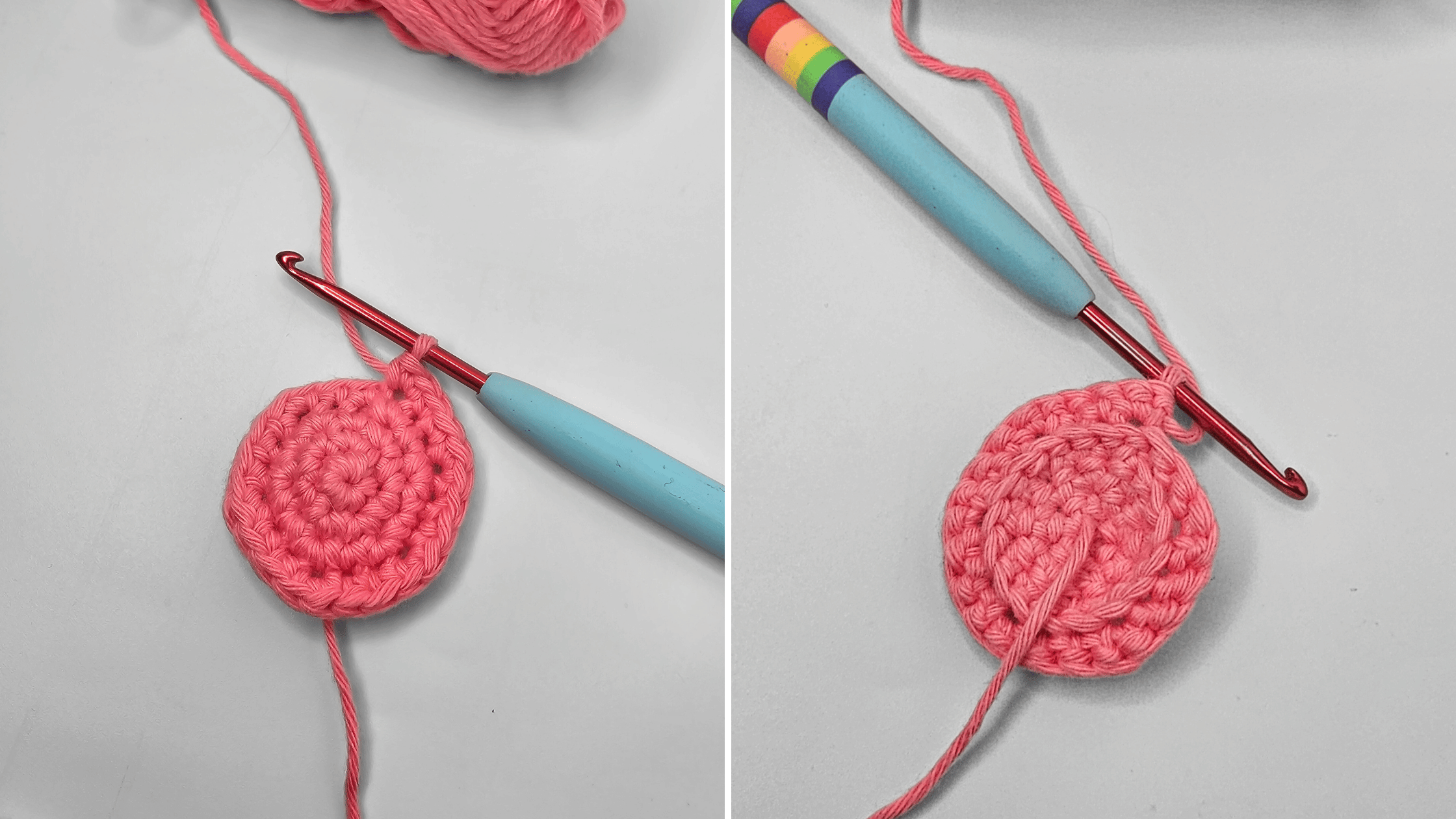 Front Loop Only crochet tutorial - 4 simple steps