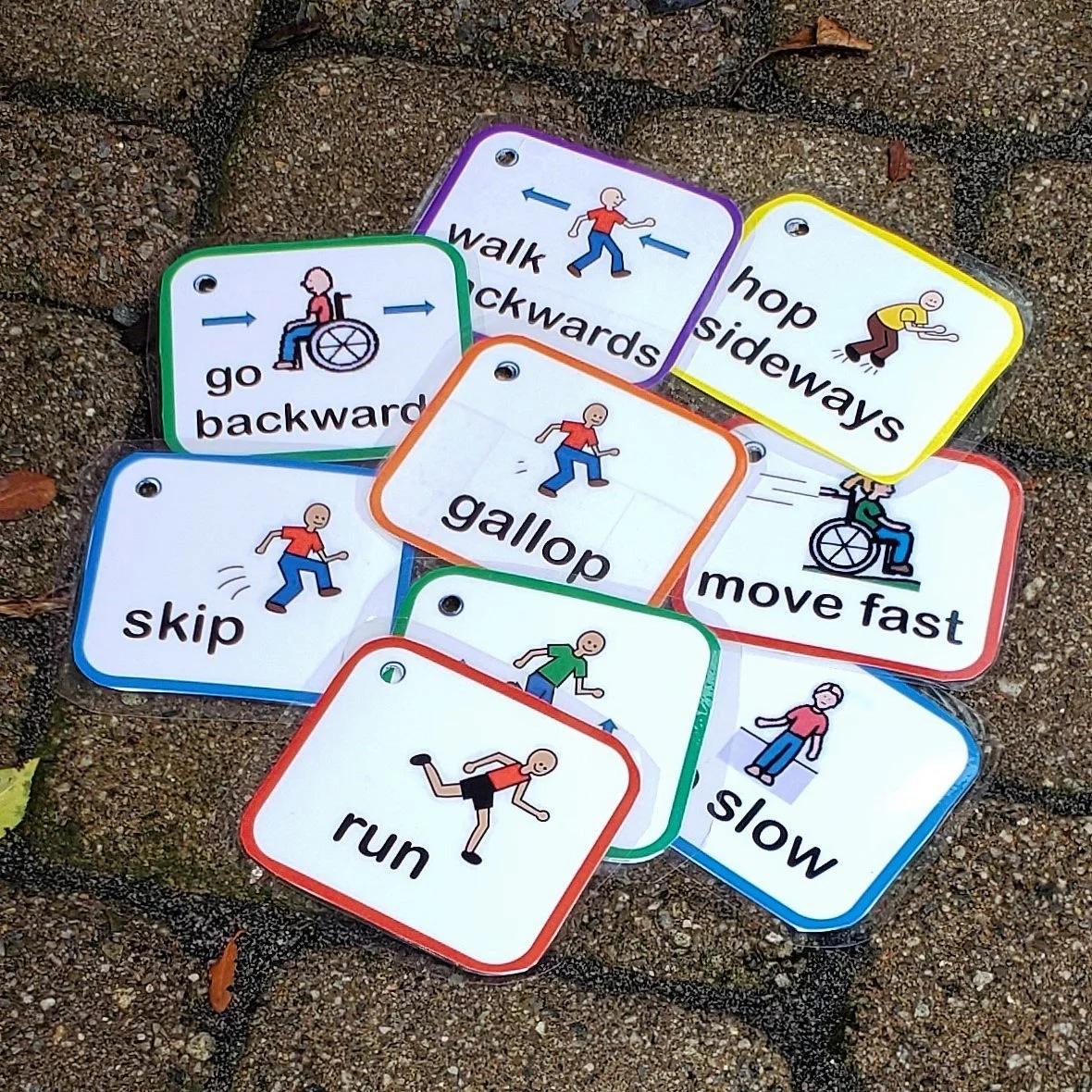 Stop and Go! Group Action Game Printable Download — Inclusible