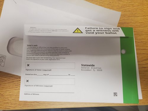 Voting by Mail in South Carolina — Vote Blue SC