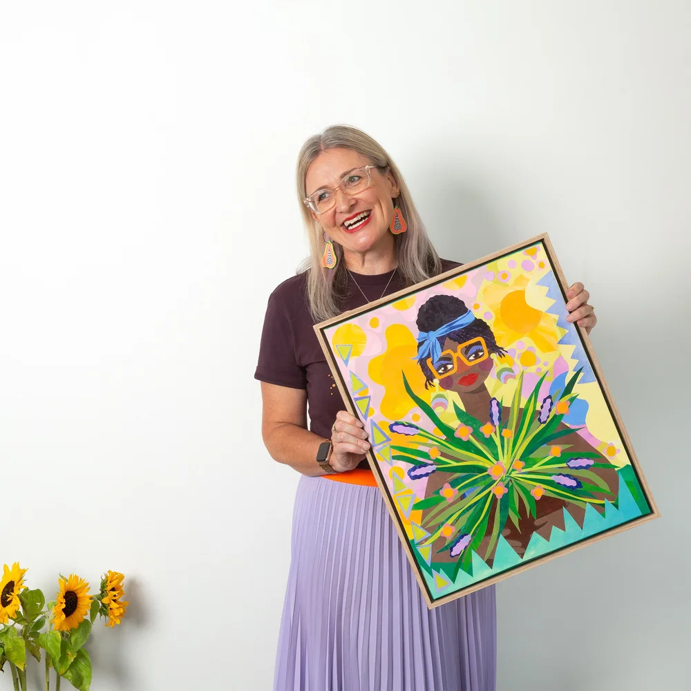 Bold, Brave & Brilliant | original wall art — Sandra Gale Studio