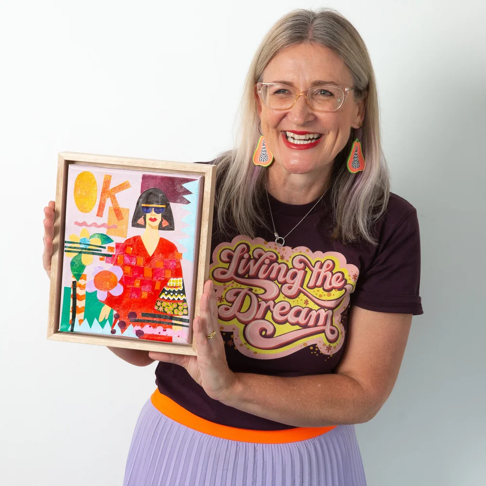 Bold, Brave & Brilliant | original wall art — Sandra Gale Studio