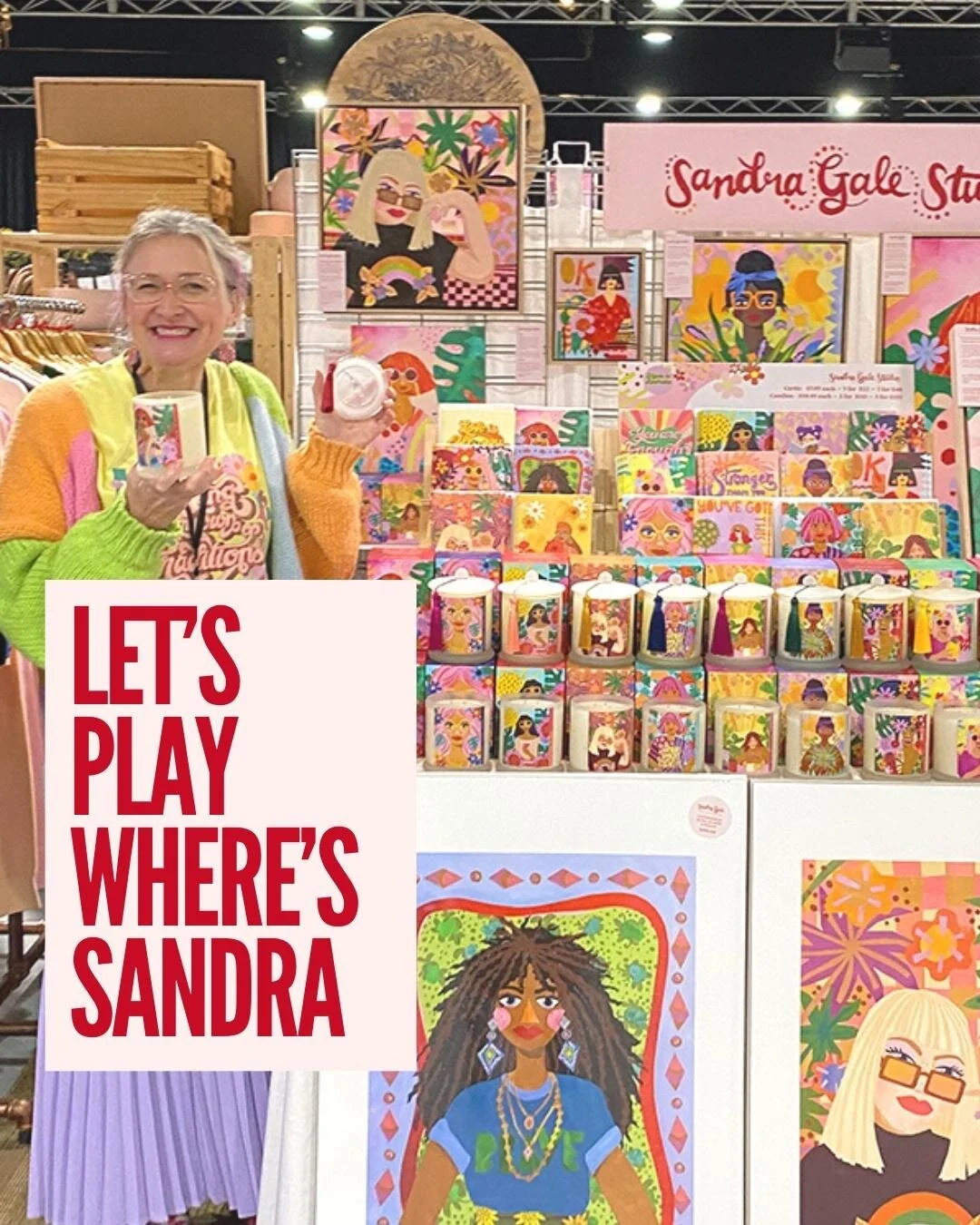 Visit Adelaide artist Sandra Gale at Campbelltown Moonlight Market ...