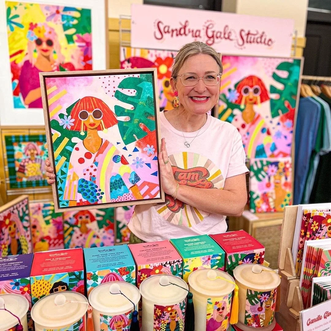 About Australian artist and illustrator Sandra Gale - Sandra Gale Studio