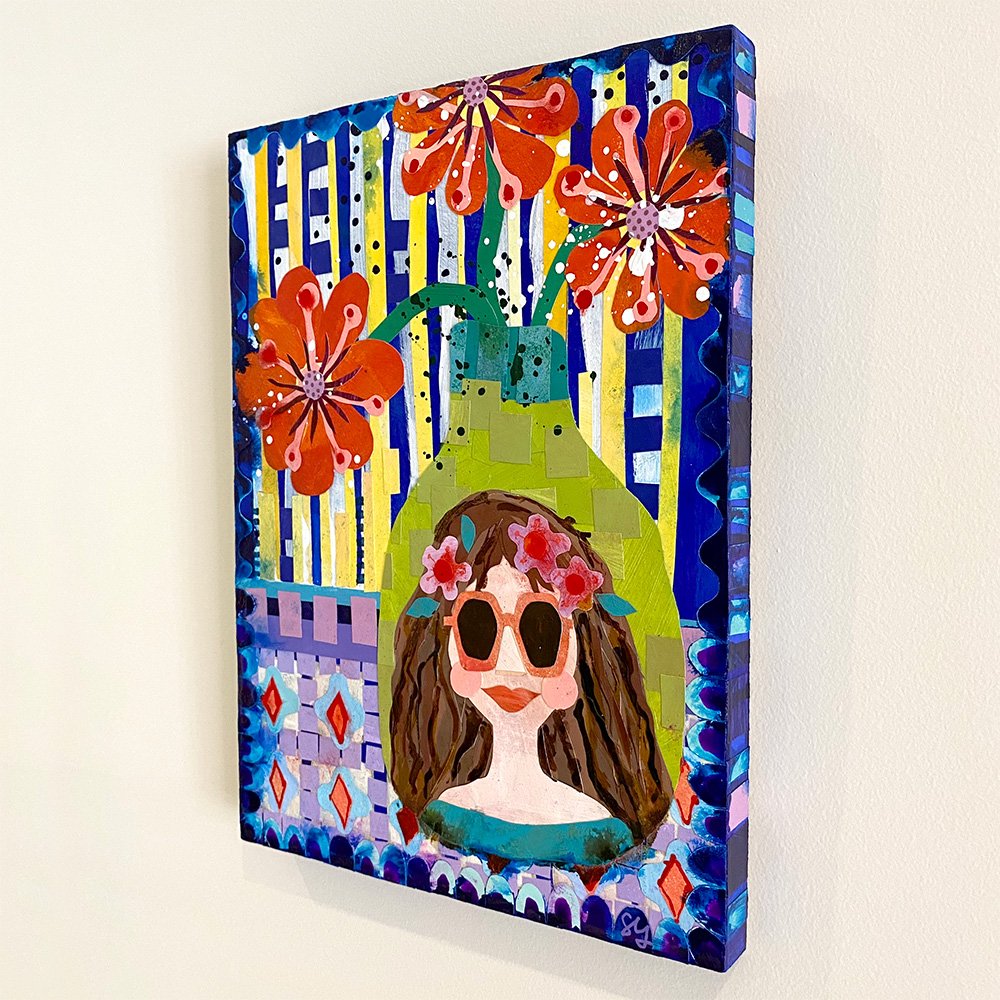 'Make Your Own Rules' art for strong women — Sandra Gale Studio
