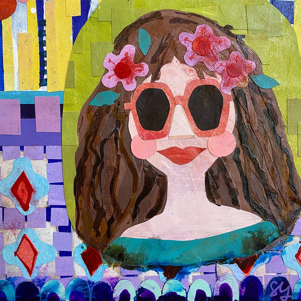 'Make Your Own Rules' art for strong women — Sandra Gale Studio
