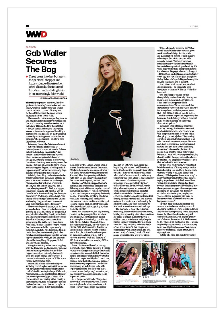 Press — Gab Waller