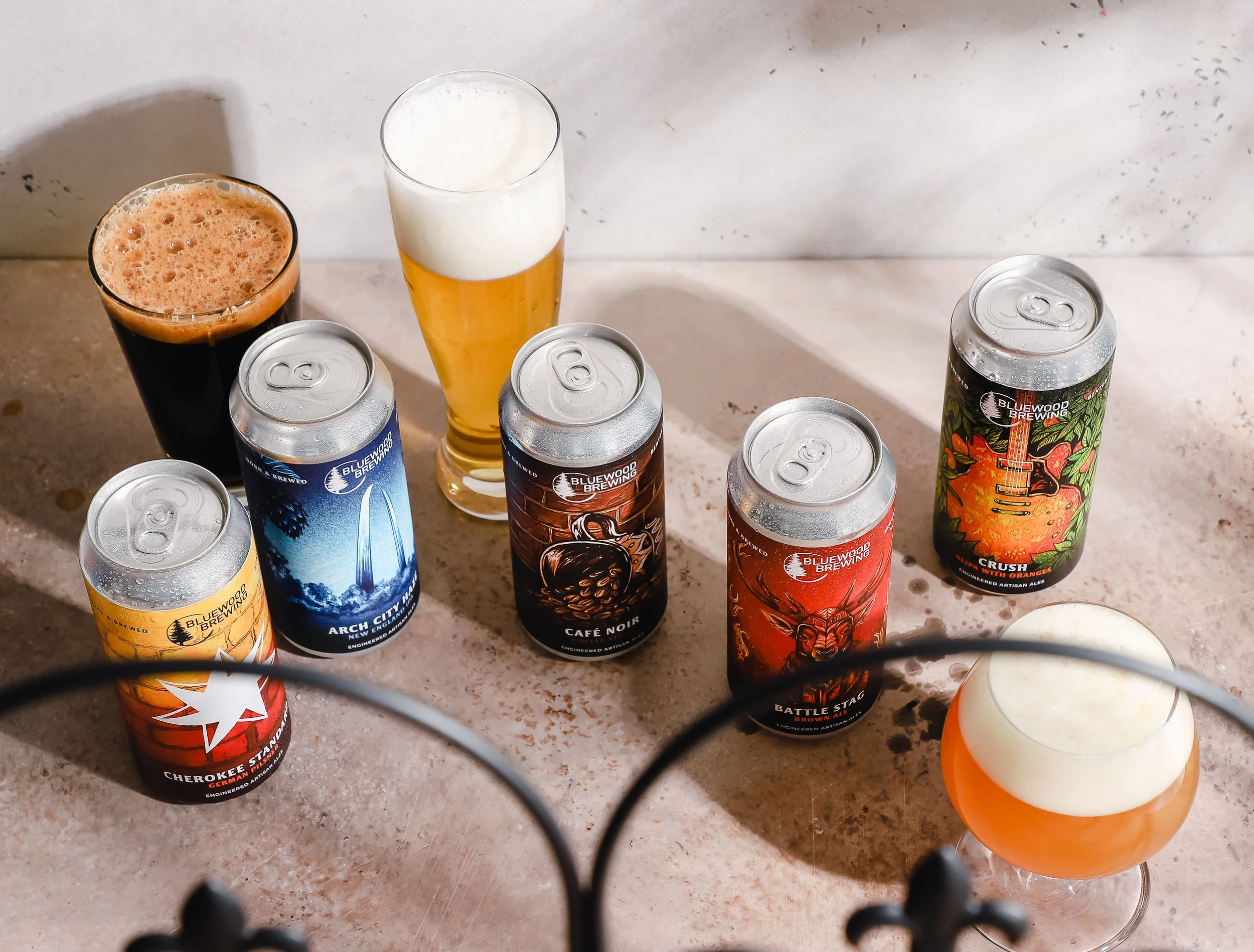 Bluewood Brewing — Fat Basset Design