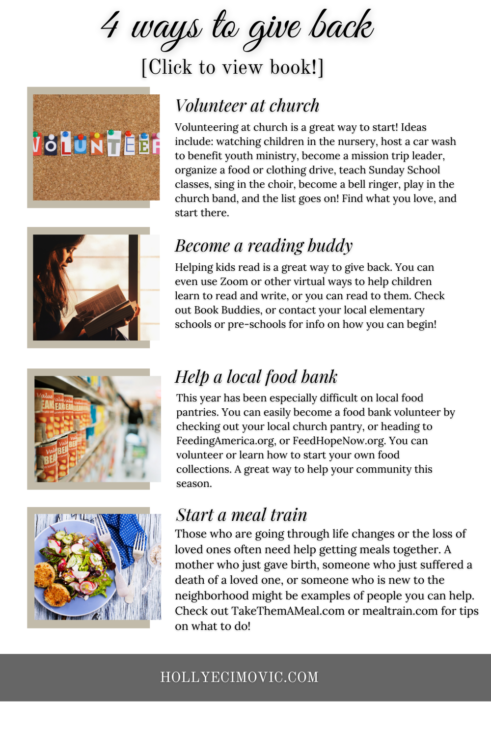 Best Goal Planners for Volunteers — Holly Ecimovic Design