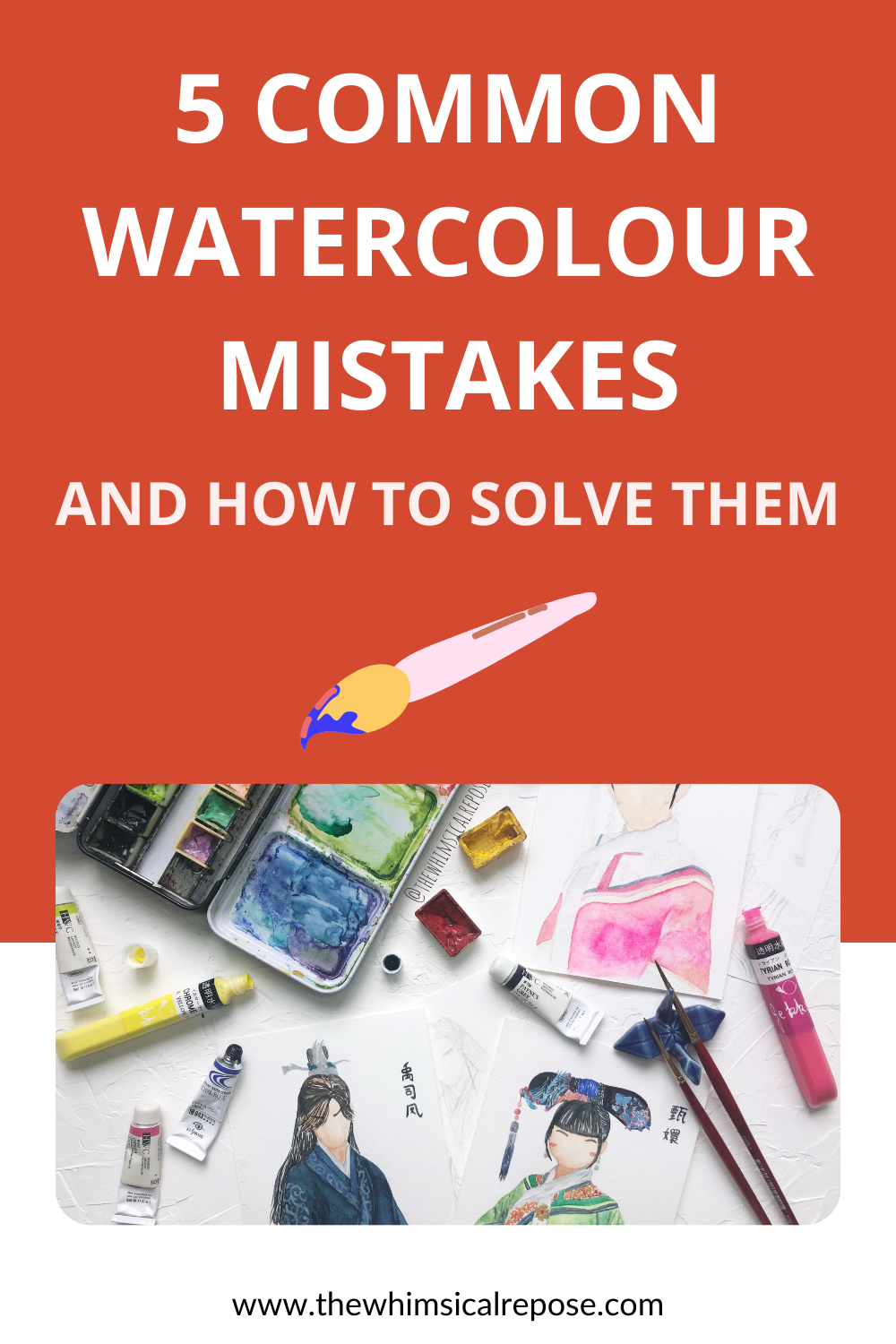 5 Common Watercolour Mistakes and How to Solve Them — The Whimsical ...
