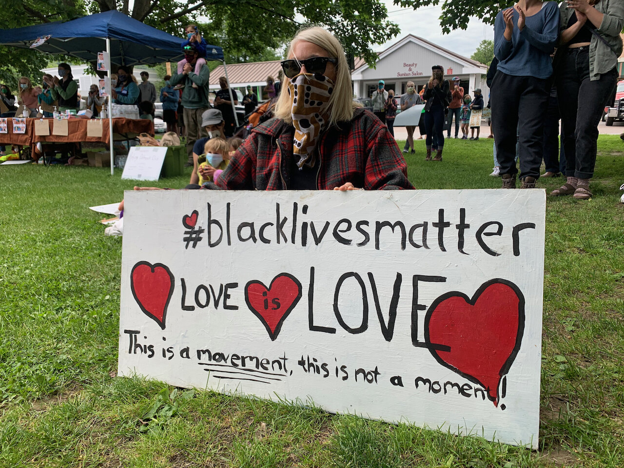 Crowd fills Rusty Parker Park for Rally Against Racism — Waterbury ...