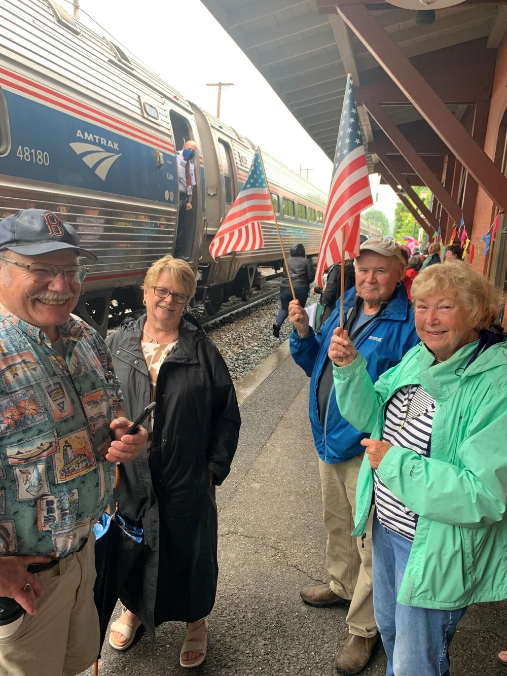 ‘The Amtrak is back’: Passenger trains resume service to and from ...