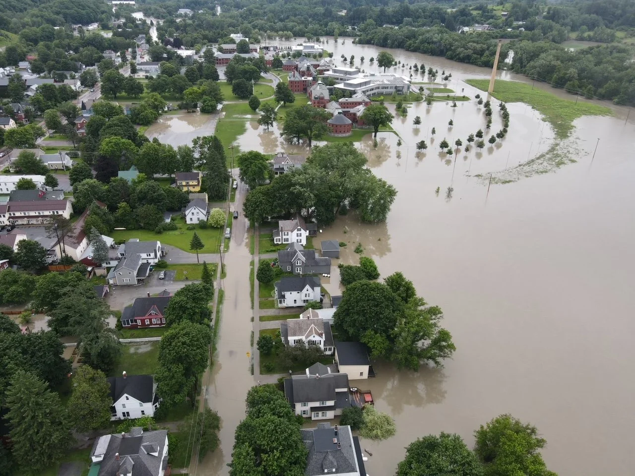Flood Response: Tuesday updates — Waterbury Roundabout