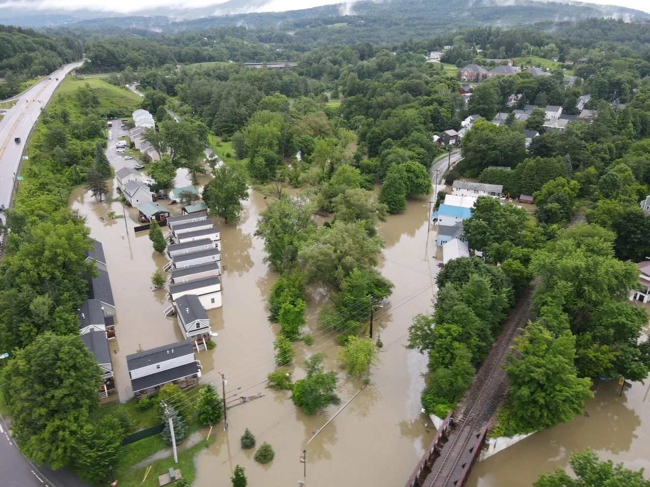 Flood Response: Tuesday updates — Waterbury Roundabout