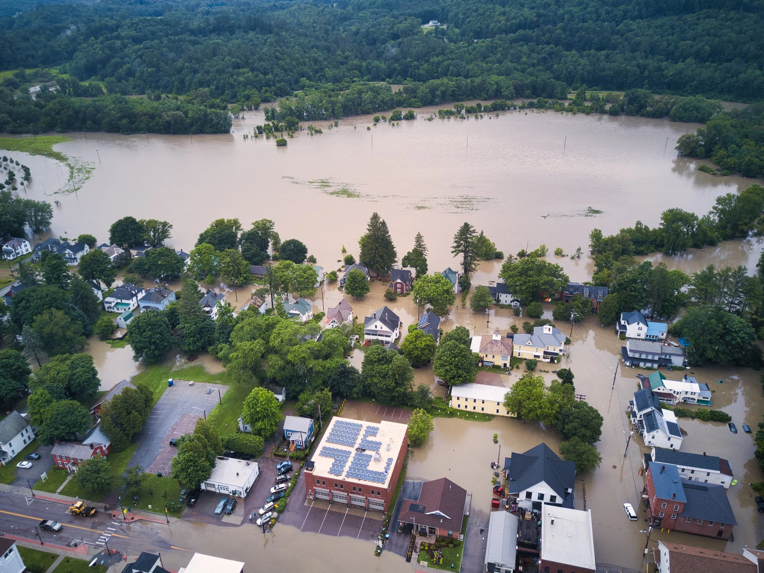 Flood Response: Tuesday updates — Waterbury Roundabout