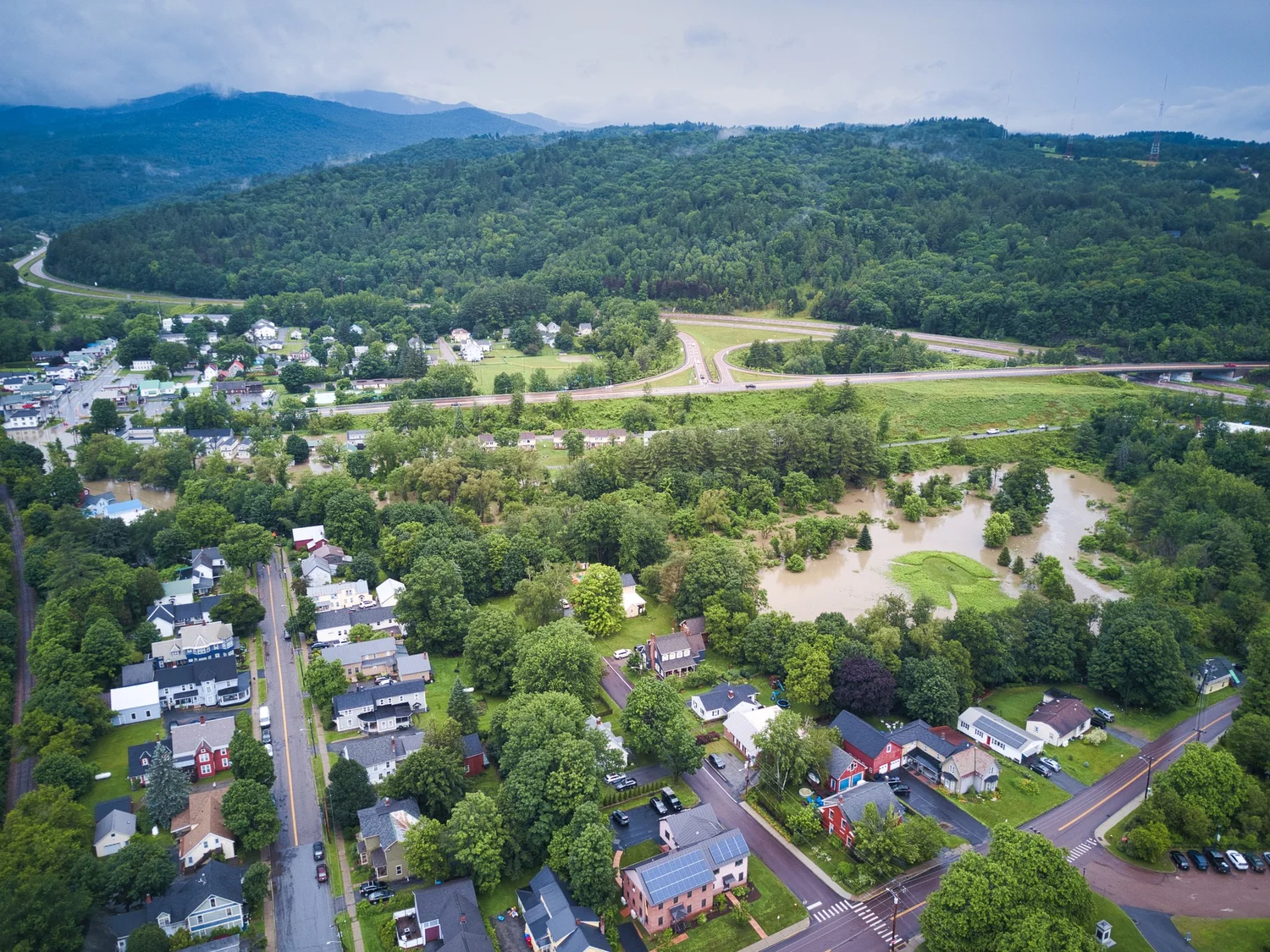 Flood Response: Tuesday updates — Waterbury Roundabout