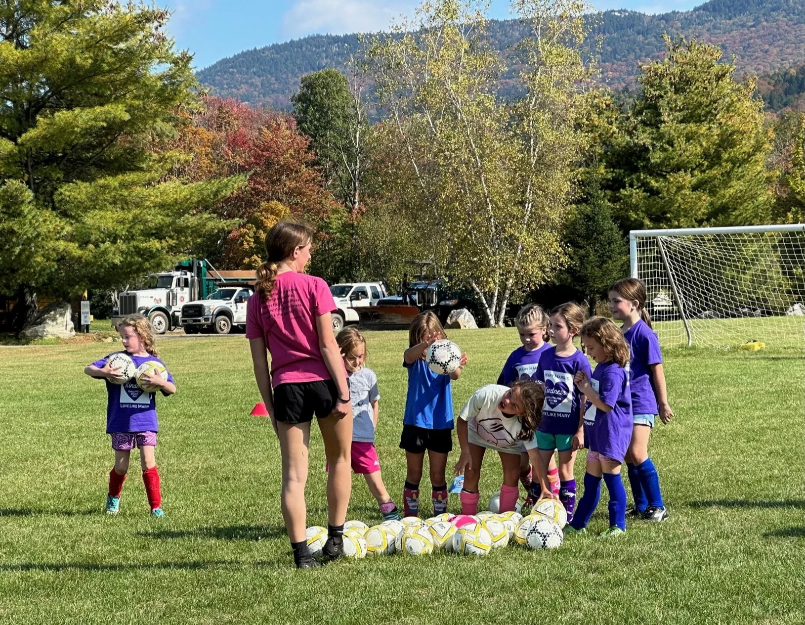 Soccer players share and make new memories at Mary Harris Day ...