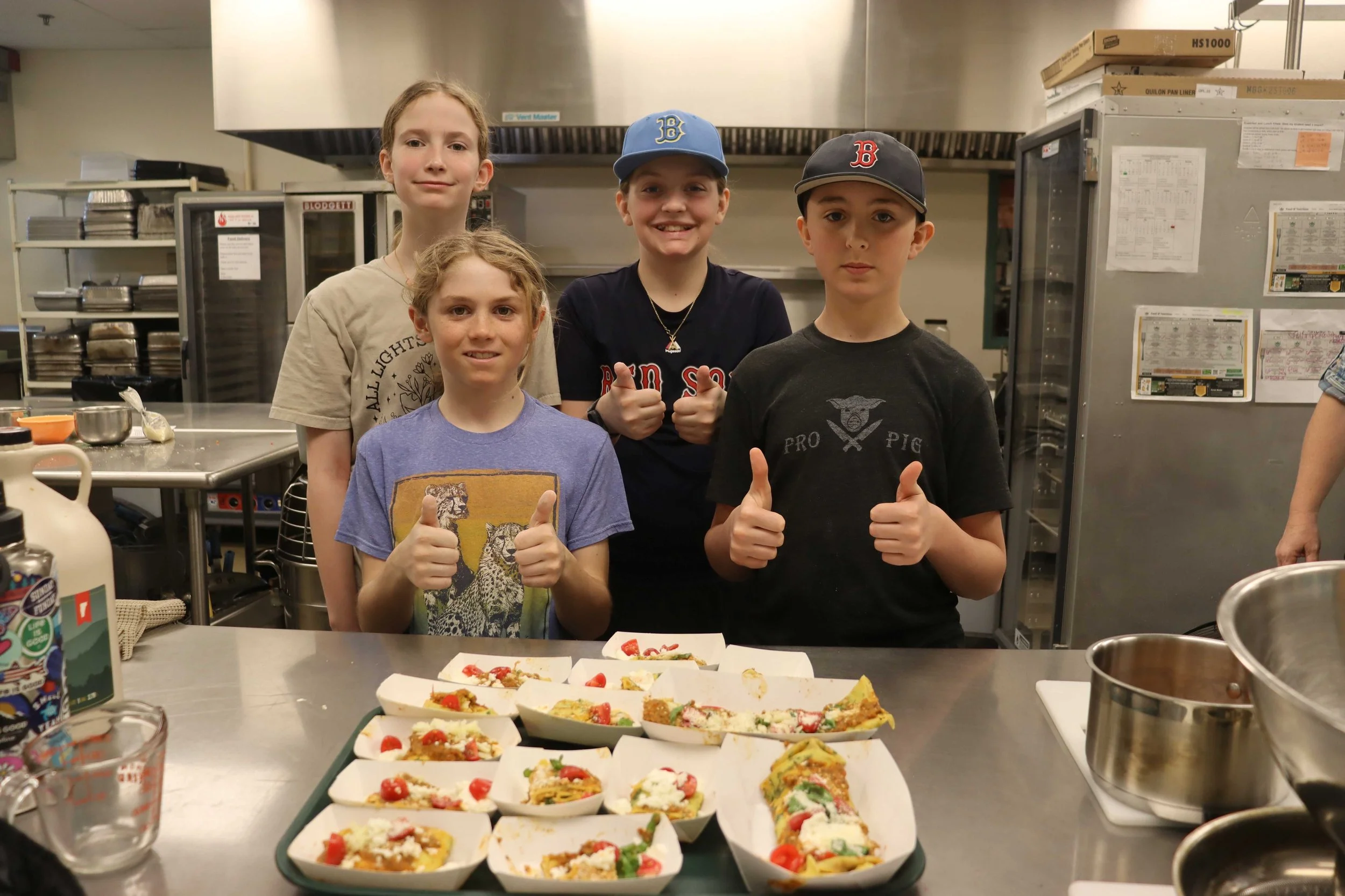 Crossett Brook teams compete in Vt. Jr. Iron Chef — Waterbury Roundabout