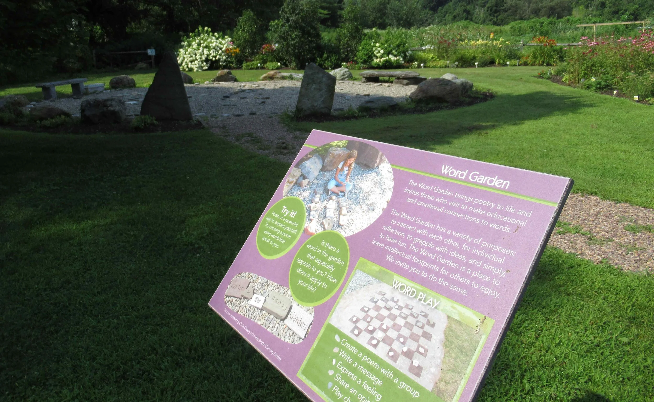 Pssst…. What’s in a library’s garden? Hint: Things that grow + things ...