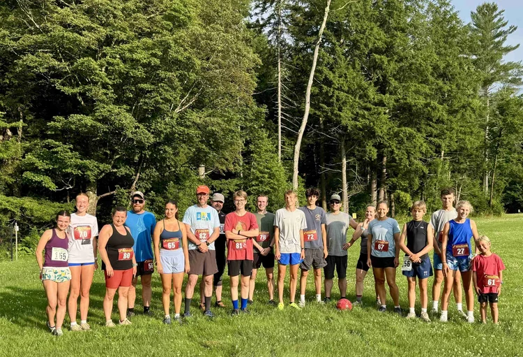 Kids skip the kids race at HU XC’s fun run — Waterbury Roundabout