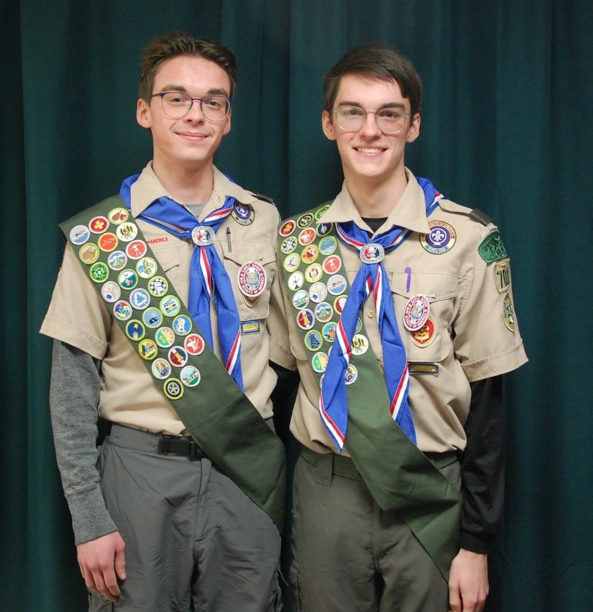 Waterbury brothers receive Eagle Scout rank together — Waterbury Roundabout