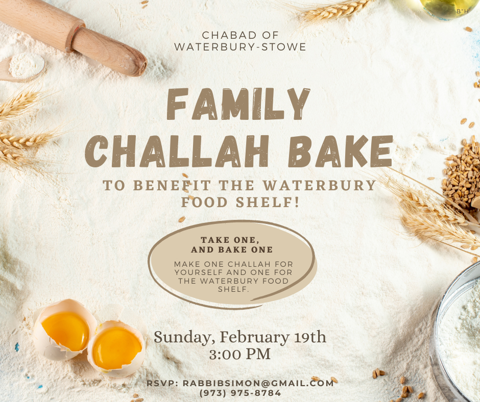 Challah Bake to benefit the Waterbury food shelf — Waterbury Roundabout