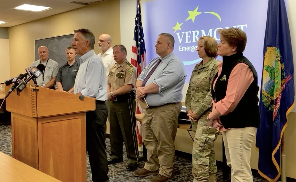 Gov. Scott: Vermont’s July storm is ‘Irene 4.0’ — Waterbury Roundabout