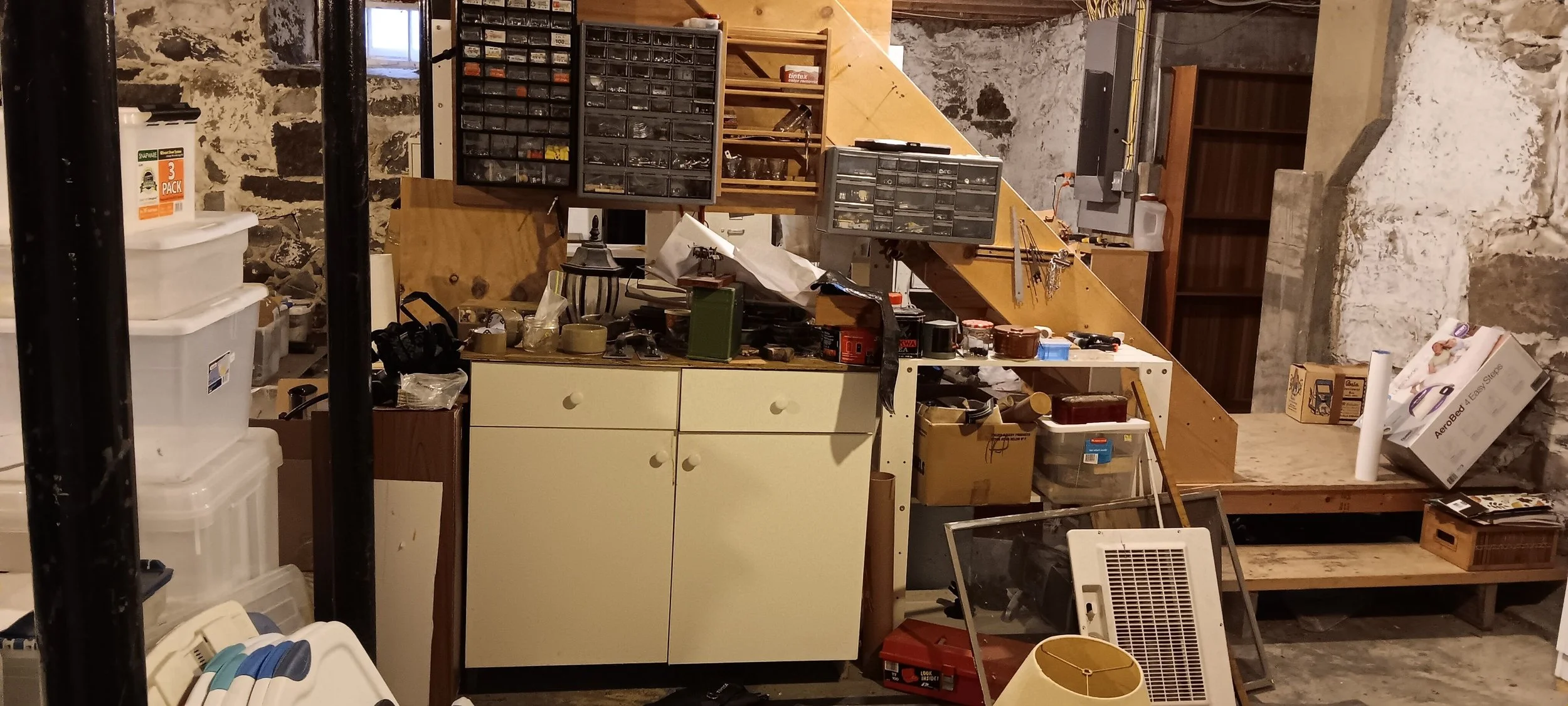 Feb. at the library: silent reading, de-cluttering, landscape paintings ...