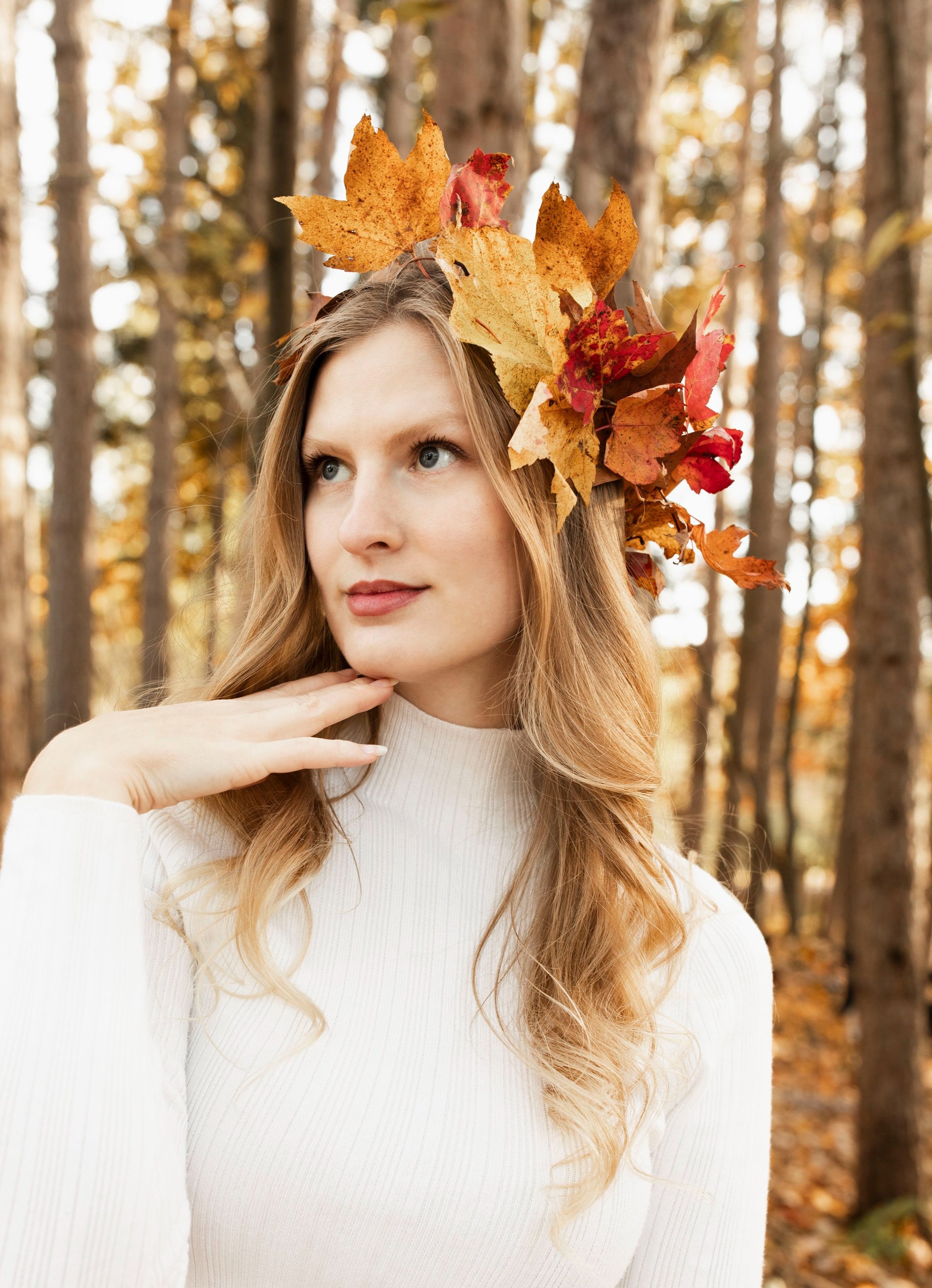 Fall Leaf Crown DIY — Erin Molstad