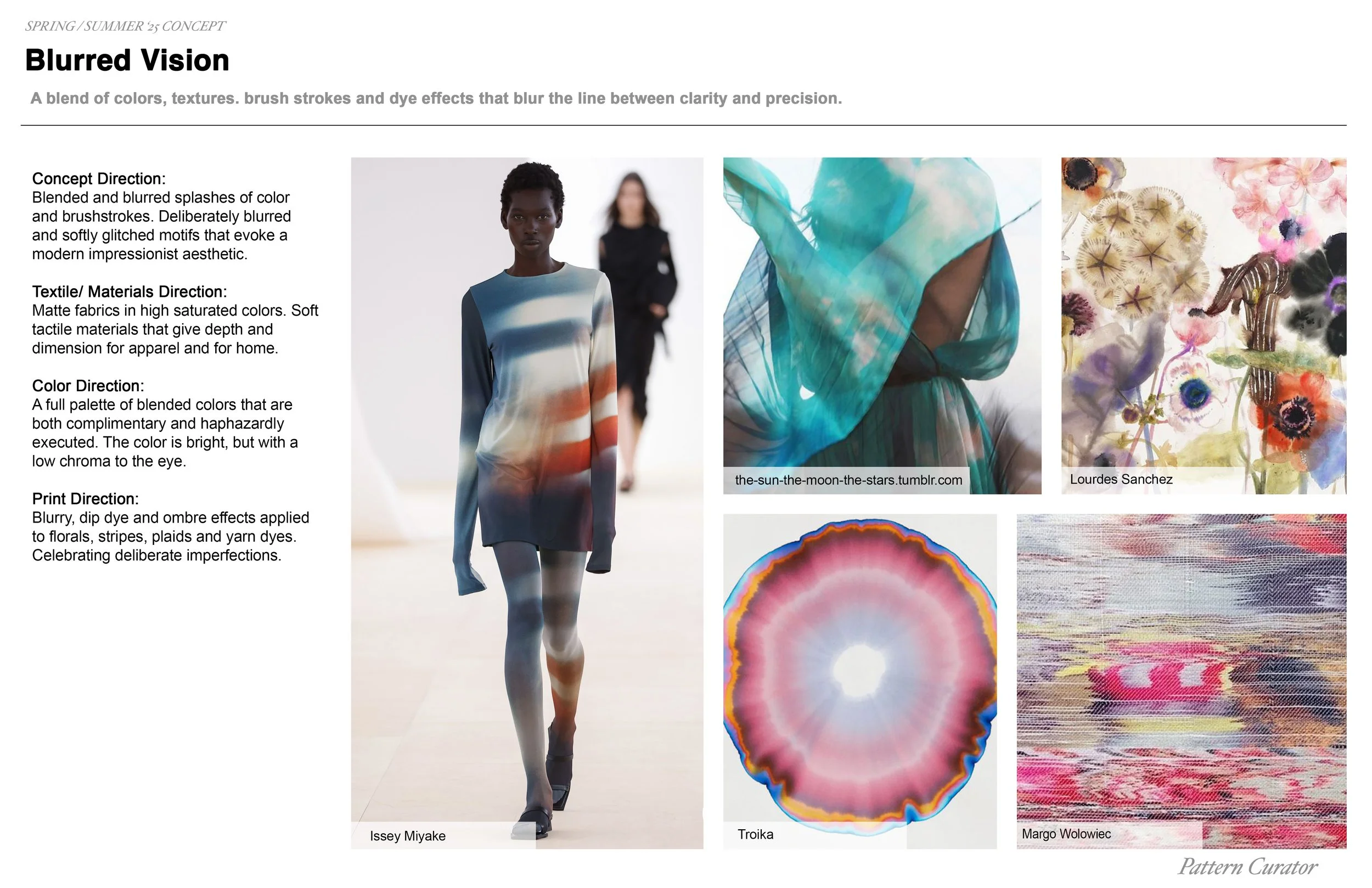 Pattern Curator Trend Service BLURRED VISION